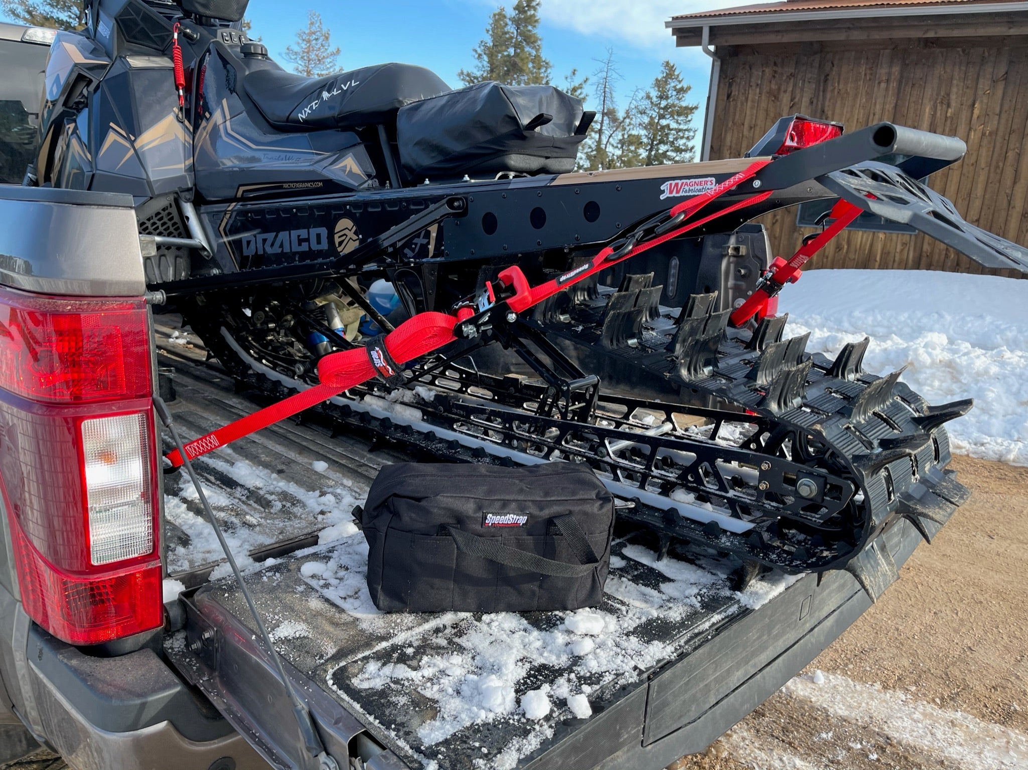 Snowmobile Straps for Secure, Durable Winter Vehicle Transport – PowerTye