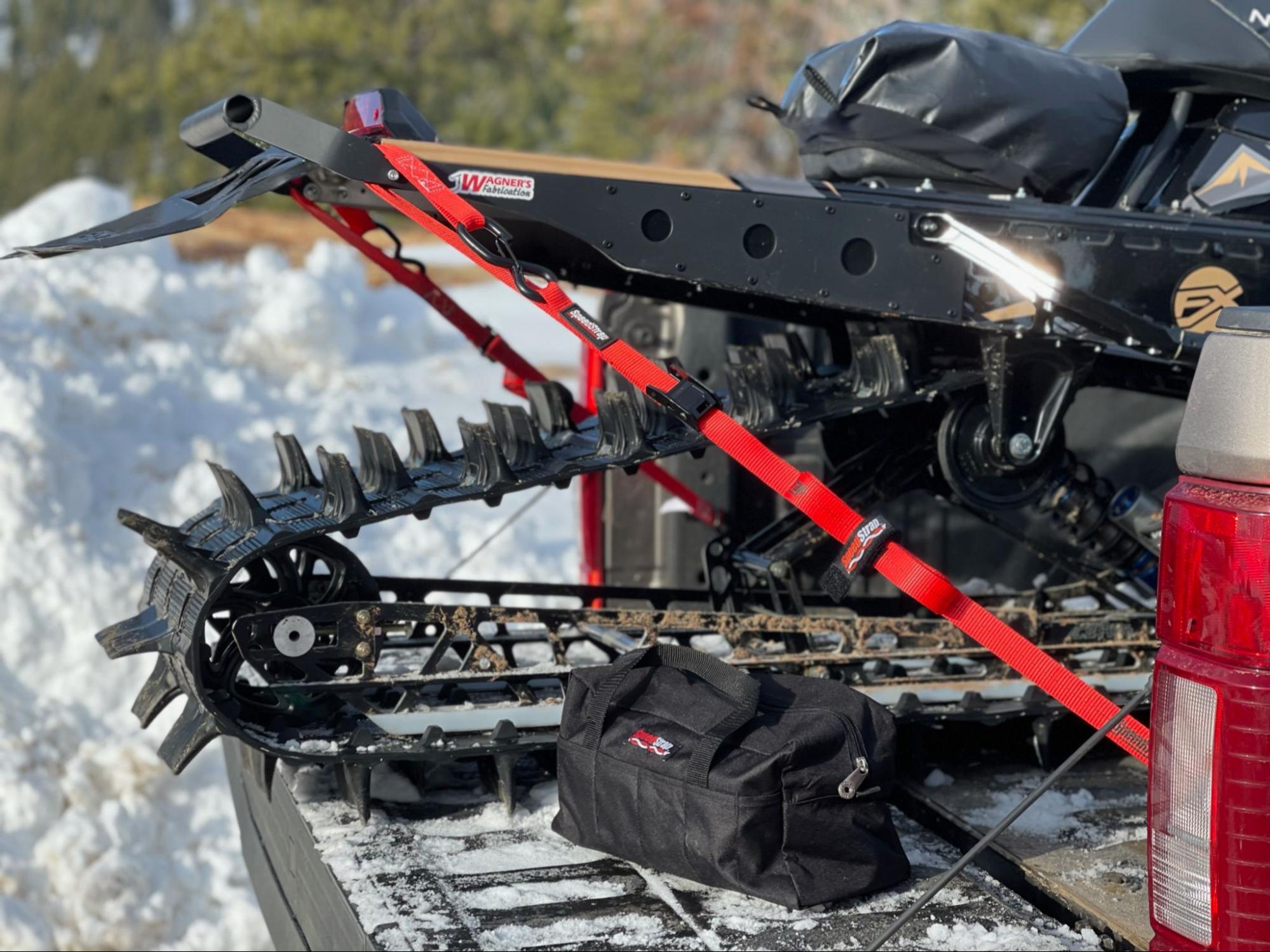 Snowmobile Tie-Down Strap Guide | PowerTye